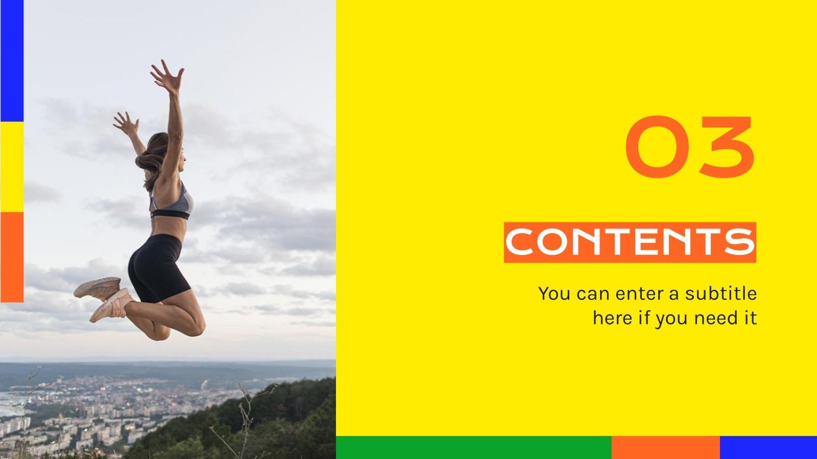 Dia do Desafio | Modelo do Google Slides e PowerPoint