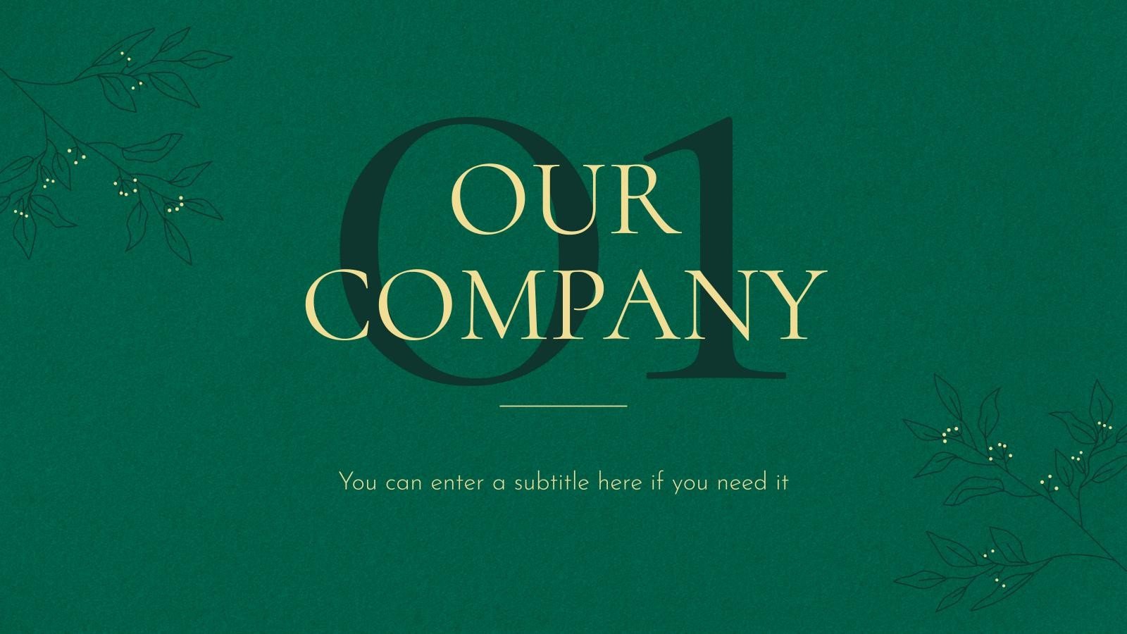 Royal Company Profile | Google Slides & PowerPoint