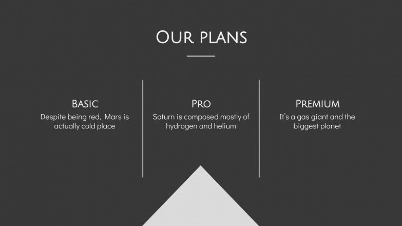Minimalist Grayscale Pitch Deck | Google Slides and PowerPoint