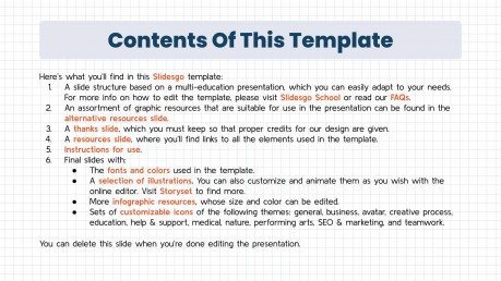 Jamboard Style Education Slides | Google Slides & PPT Theme