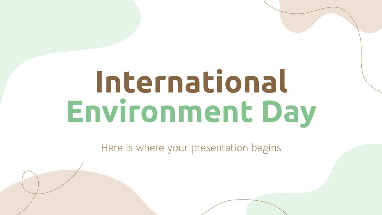 International Environment Day | Google Slides & PPT template