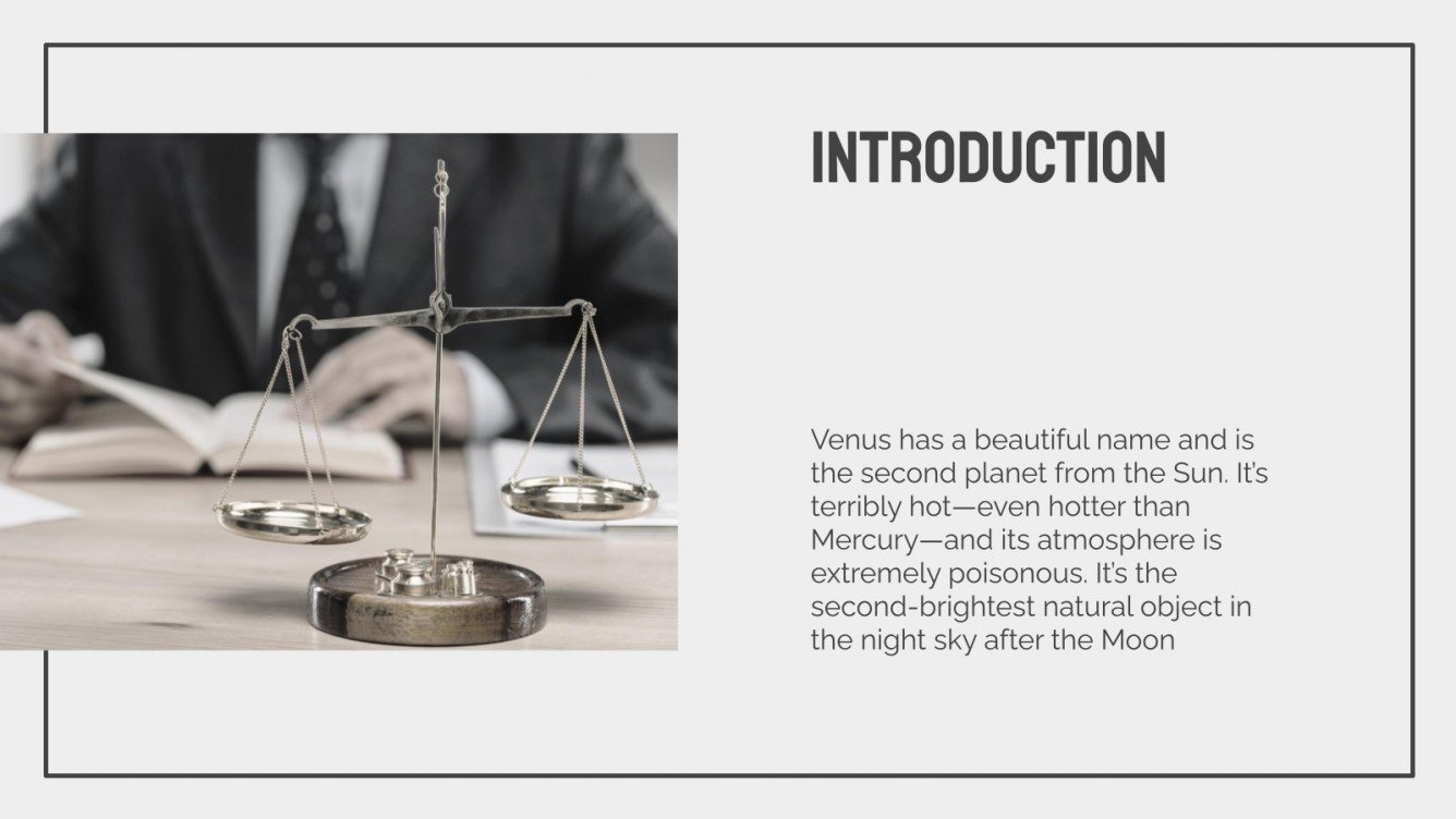 Law Lesson Google Slides Theme and PowerPoint Template