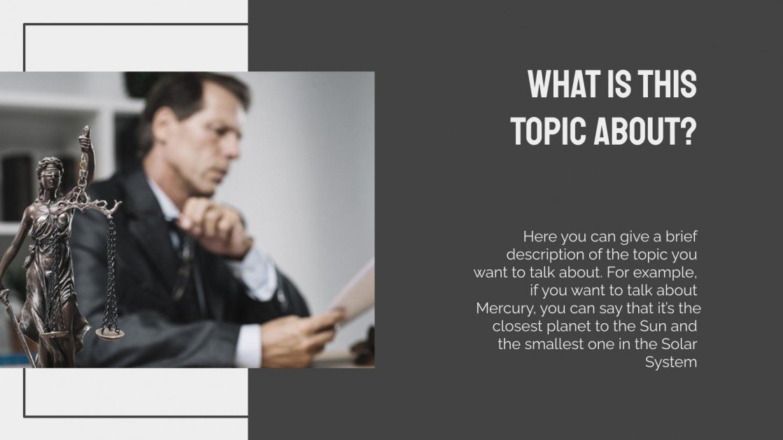 Law Lesson Google Slides Theme and PowerPoint Template