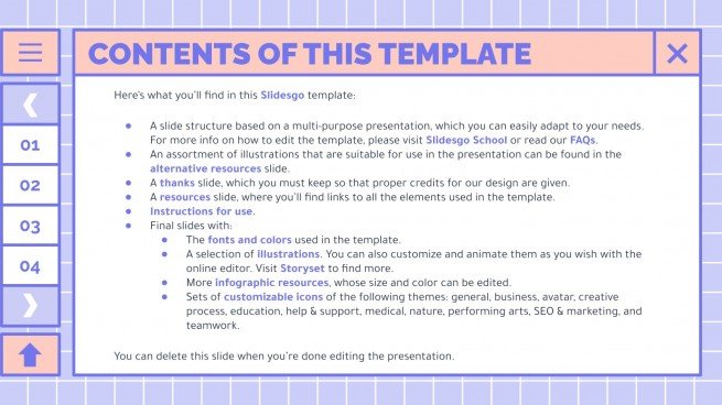 Cute Lovely Interface Google Slides & PowerPoint template