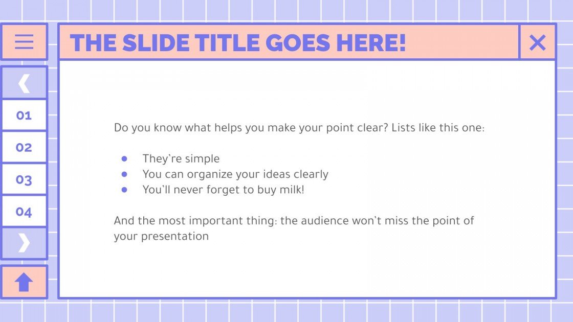 Cute Lovely Interface Google Slides & PowerPoint template