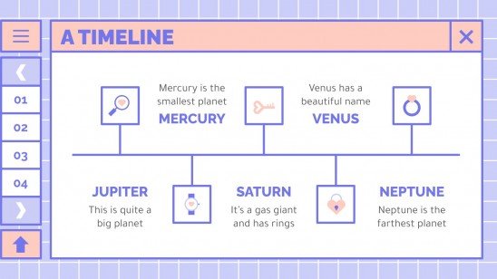 Cute Lovely Interface Google Slides & PowerPoint template