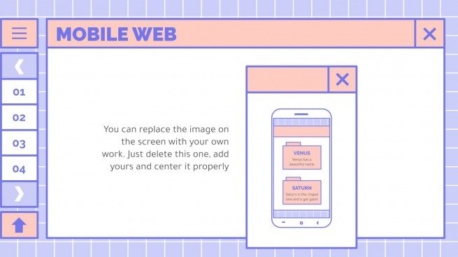 Cute Lovely Interface Google Slides & PowerPoint template