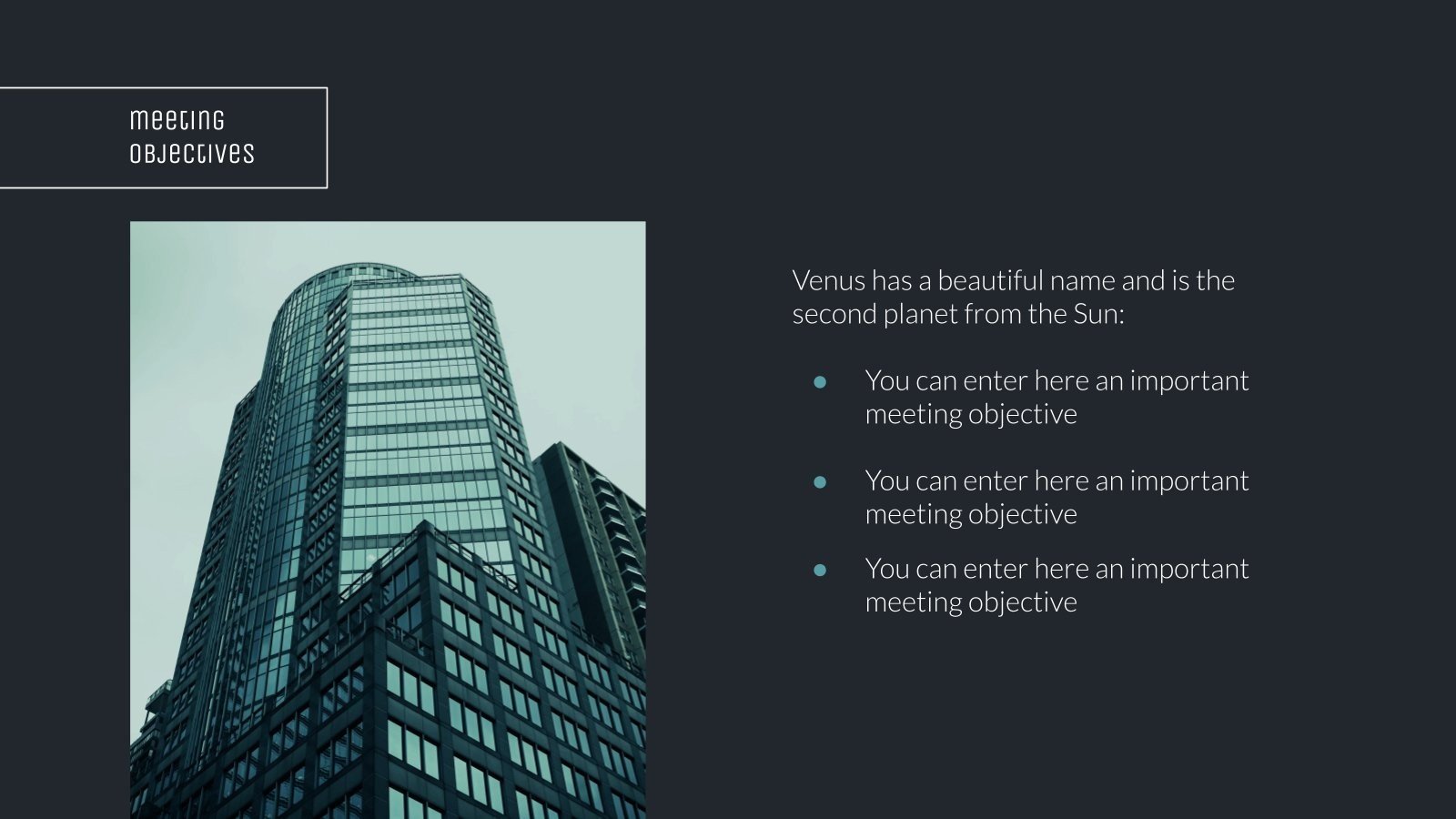 Smart City Company Meeting Google Slides and PowerPoint Template