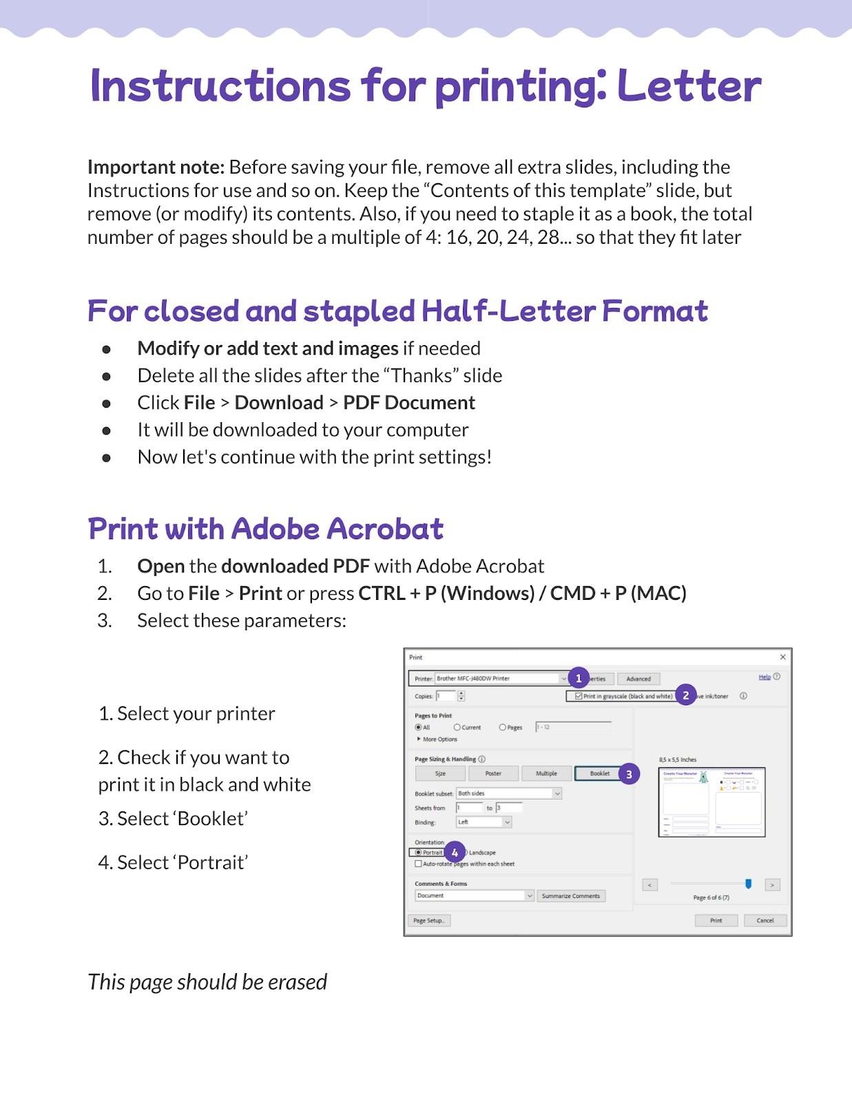 Create Your Monster Worksheet Presentation
