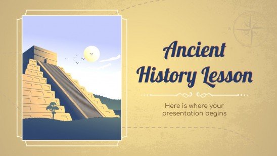 Ancient History Lesson Google Slides & PowerPoint template
