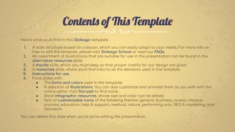 Ancient History Lesson Google Slides & PowerPoint template