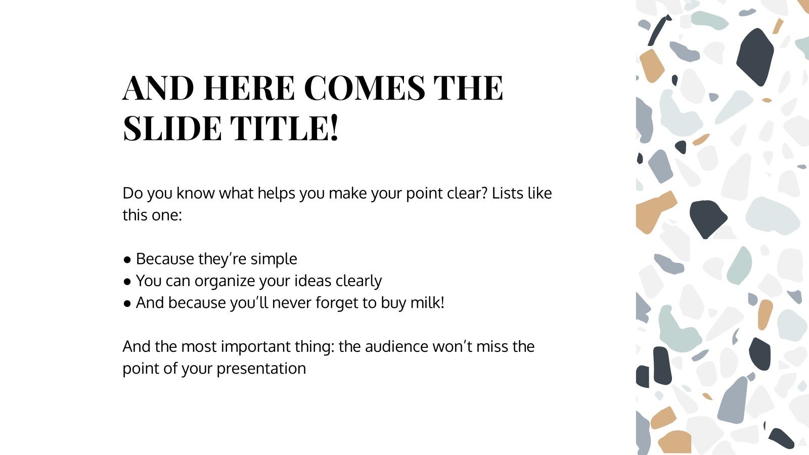 Calms Presentation | Google Slides & PowerPoint template