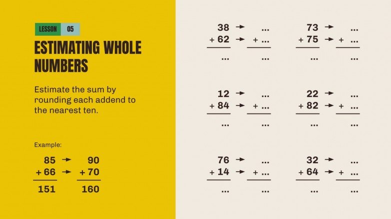 Maths - 6th Grade: Number Sense and Operations