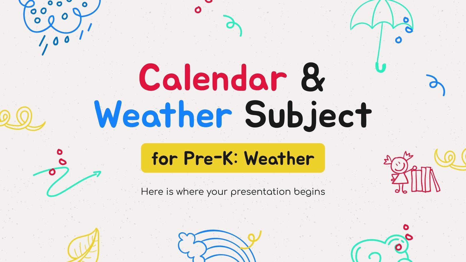 Free Google Slides & PPT Templates about the weather