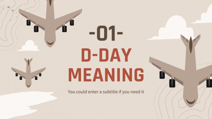 World War II D-Day Invasion | Google Slides & PowerPoint