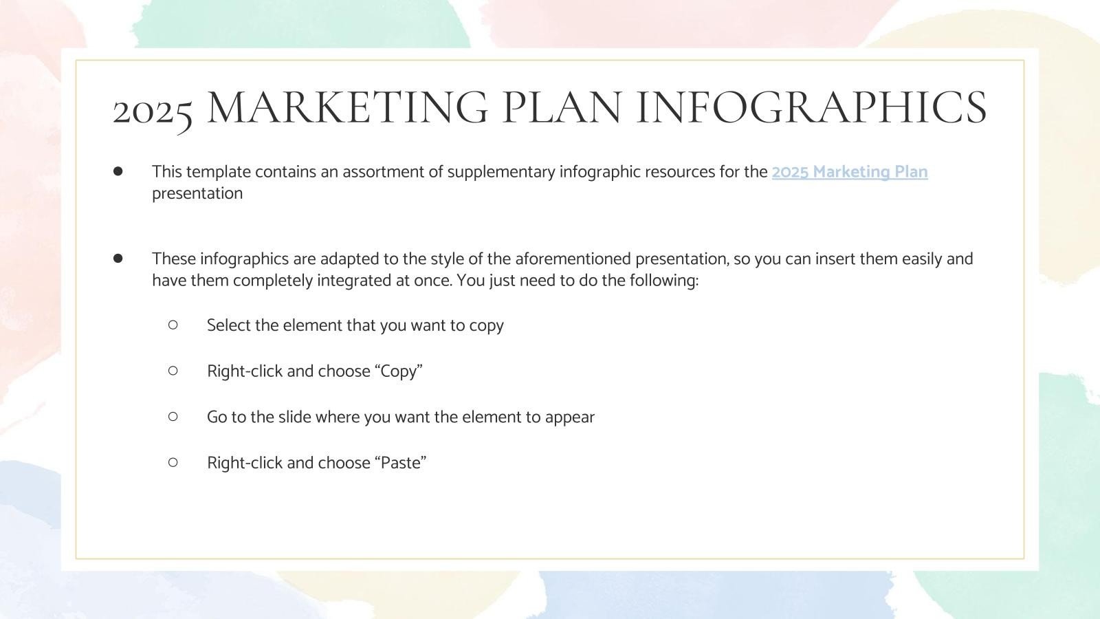 Marketing Plan Infographics | Google Slides and PowerPoint