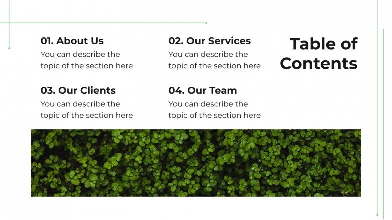 Green Agency Slides theme and PowerPoint template
