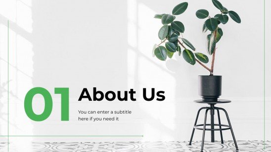Green Agency Slides theme and PowerPoint template