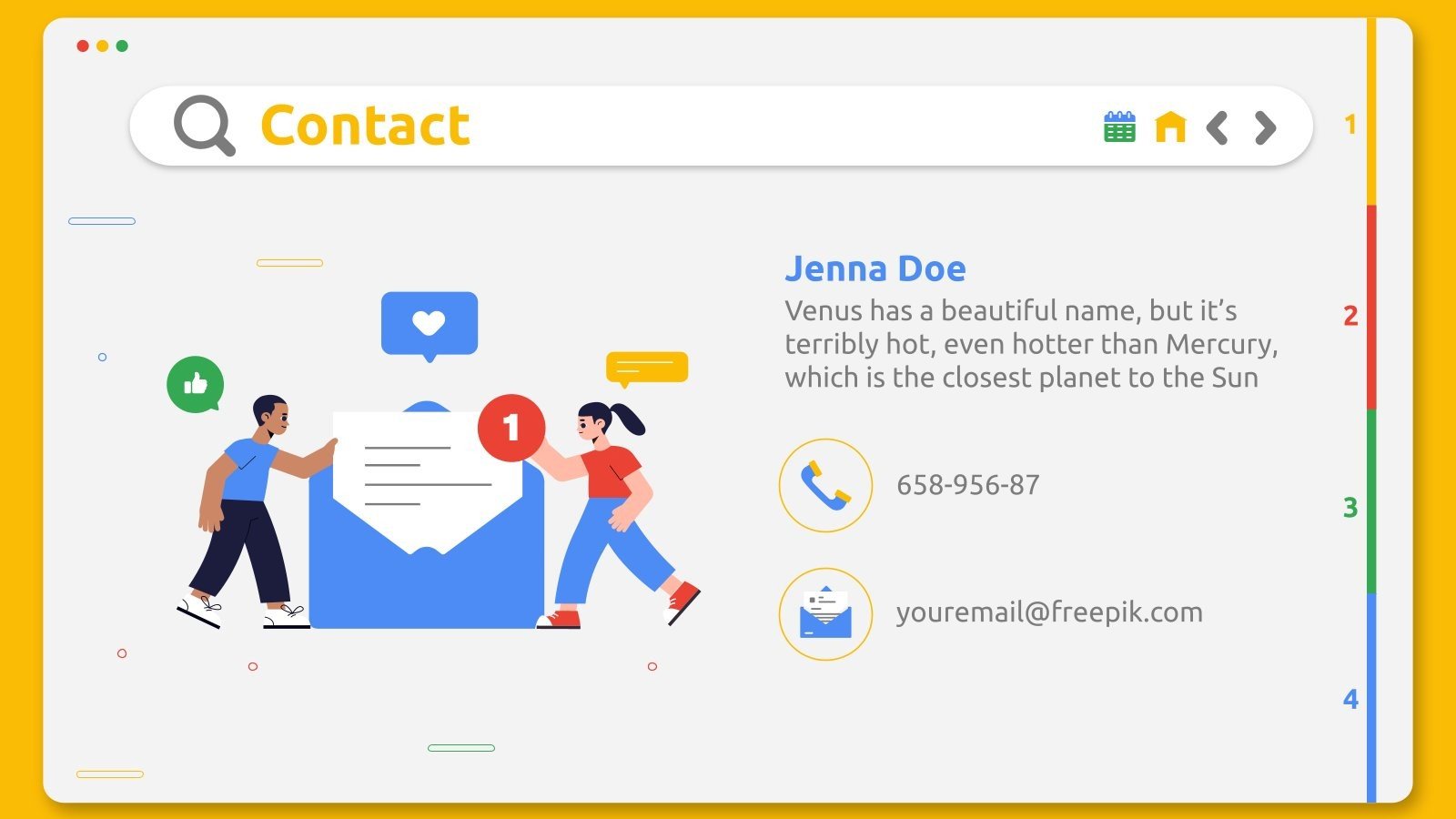 Online Learning Planner Google Slides and PowerPoint template
