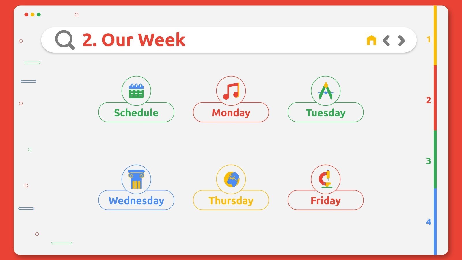 Online Learning Planner Google Slides and PowerPoint template