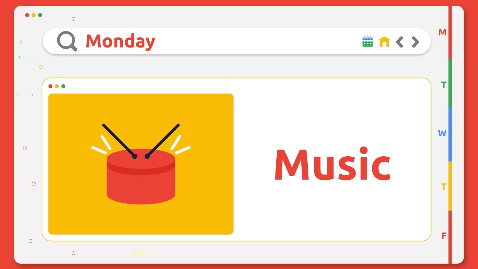 Online Learning Planner Google Slides and PowerPoint template