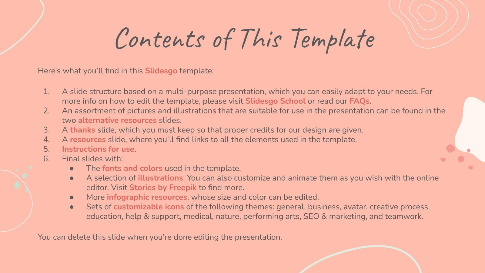 Abstract Focus Google Slides theme & PowerPoint template