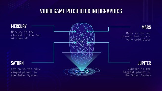 Video Game Pitch Deck Infographics | Google Slides & PPT