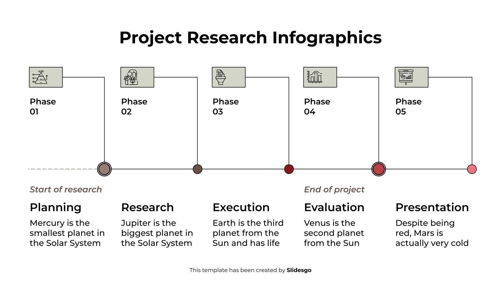 Project Research Infographics Template