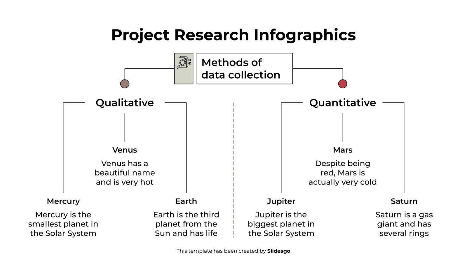 Project Research Infographics Template