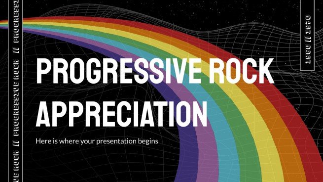 Free templates for Google Slides and PPT about rocks