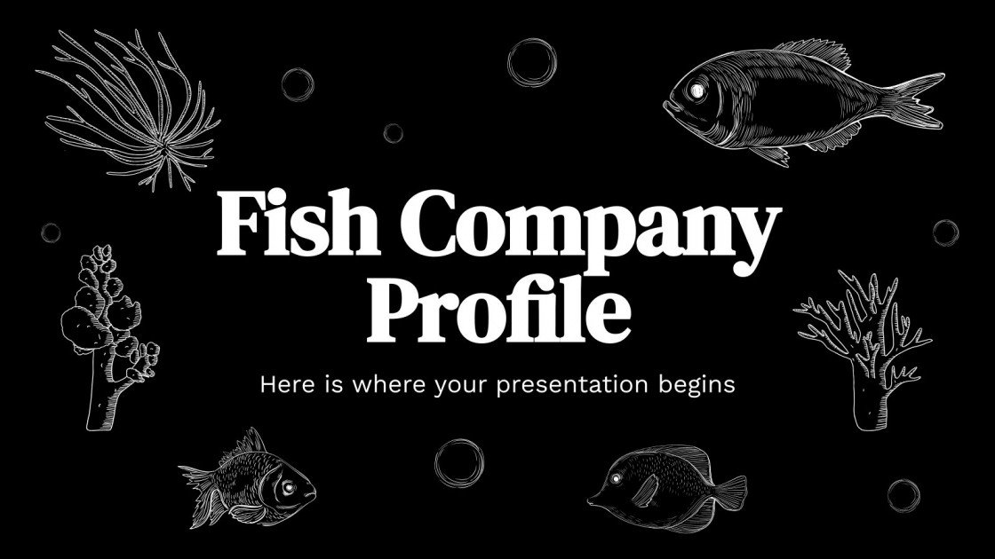 Templates about fish for Google Slides and PowerPoint