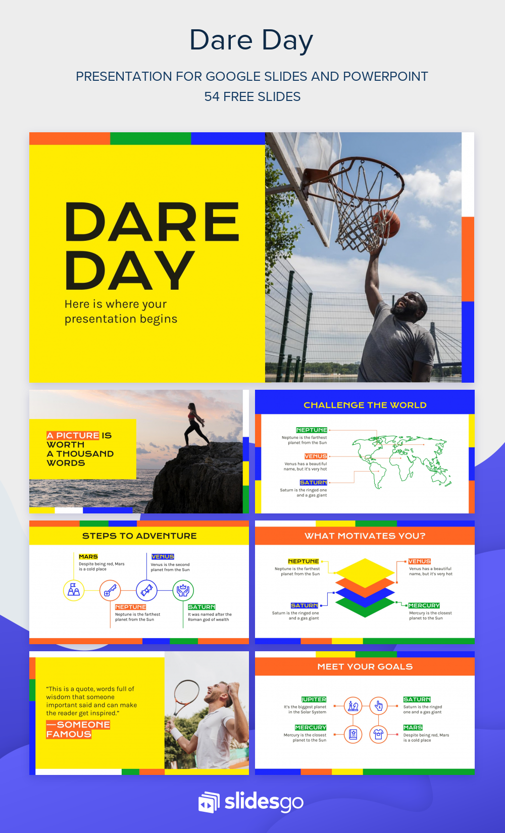 Dare Day | Google Slides & PowerPoint template