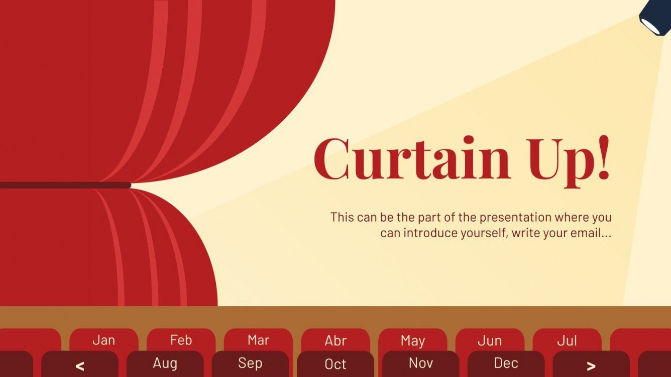 School Theater Play Planner | Google Slides & PowerPoint Theme