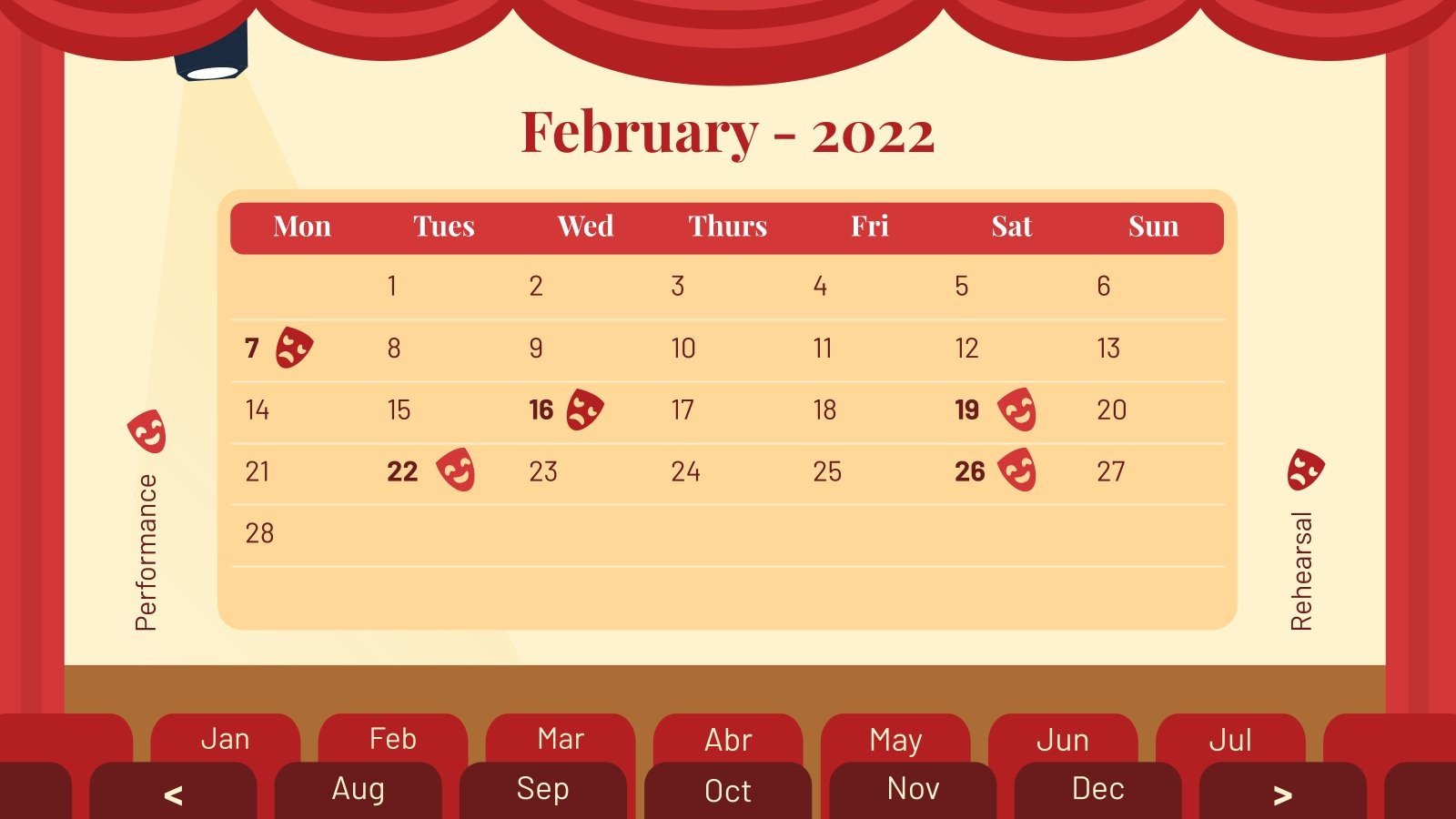 School Theater Play Planner | Google Slides & PowerPoint Theme