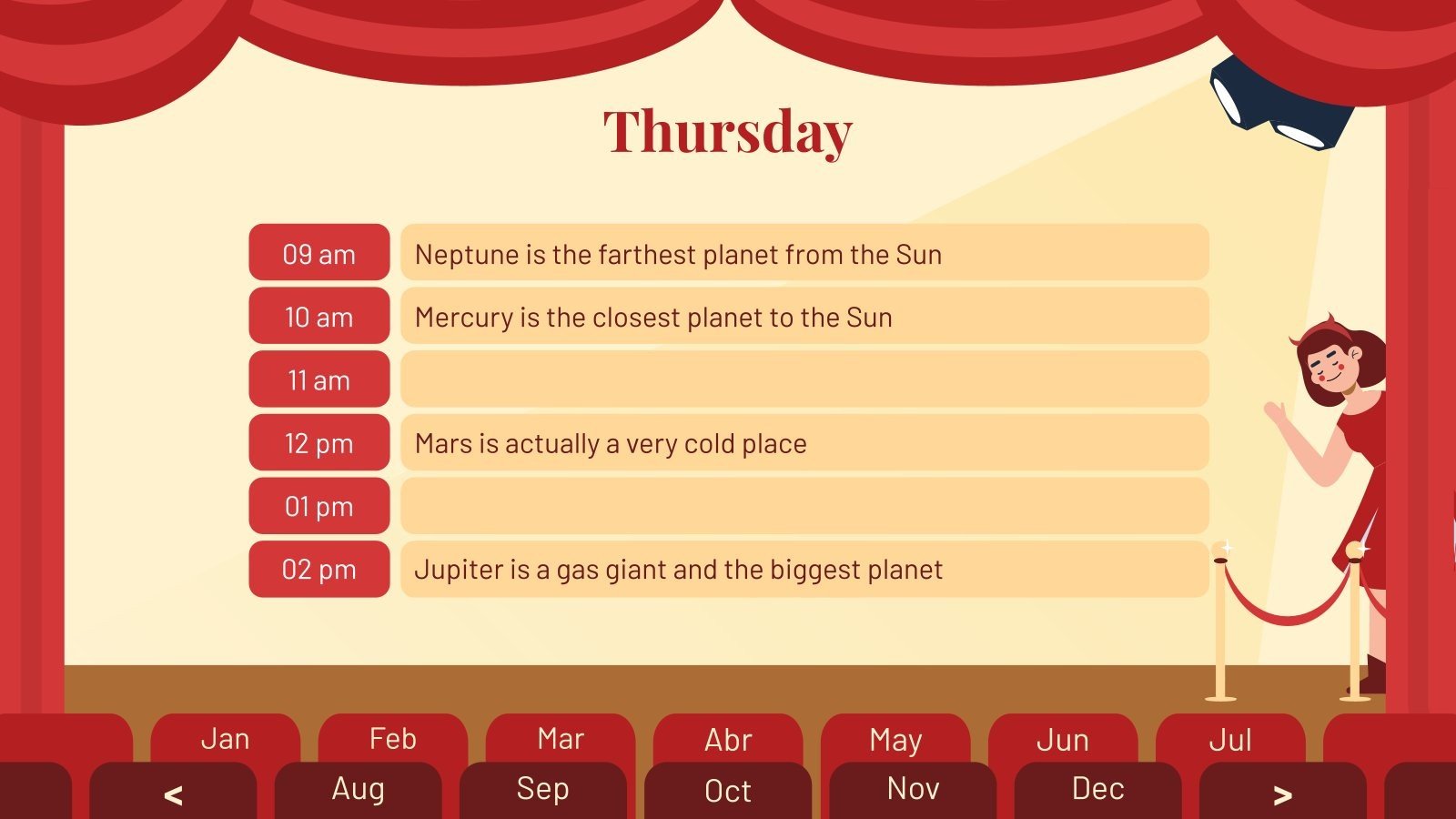 School Theater Play Planner | Google Slides & PowerPoint Theme