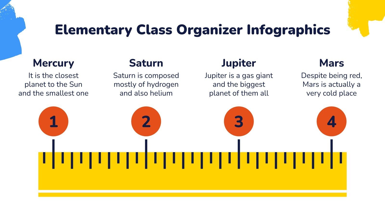 Elementary Class Organizer Infographics | Google Slides & PPT