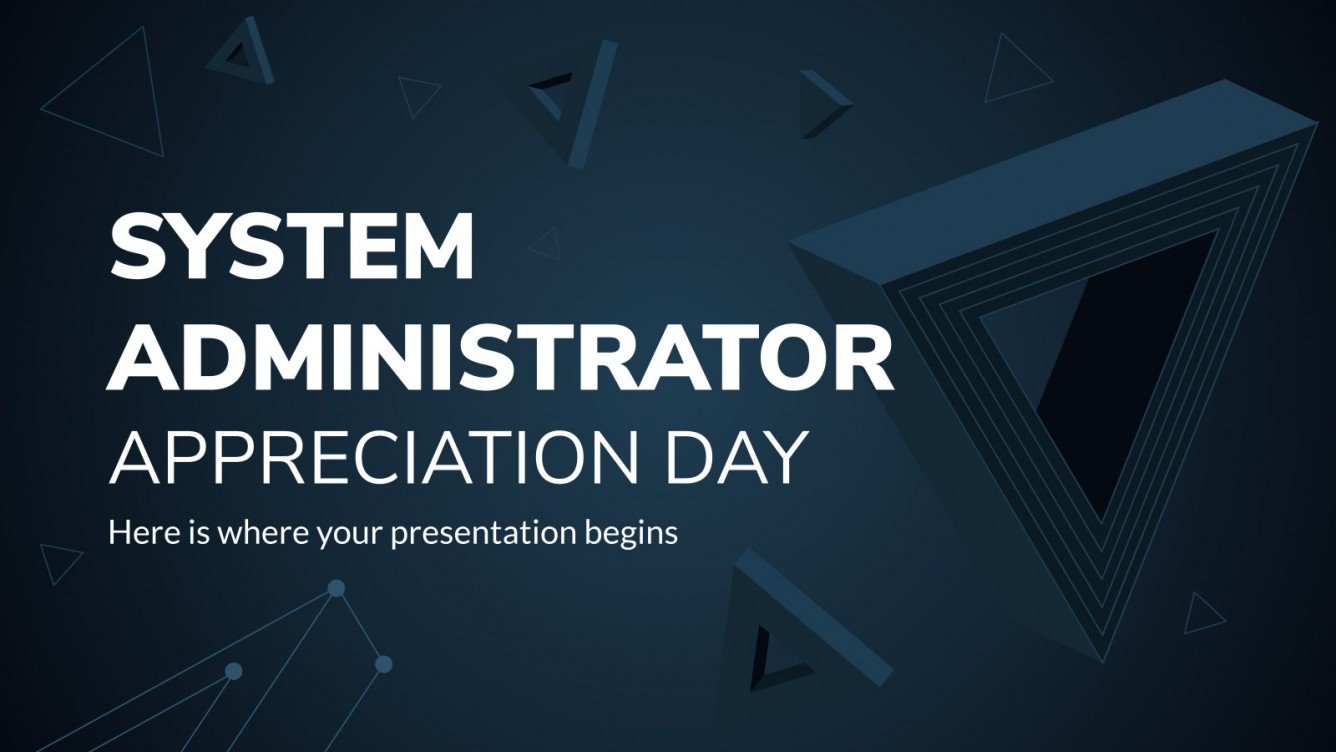 System Administrator Appreciation Day | Google Slides & PPT