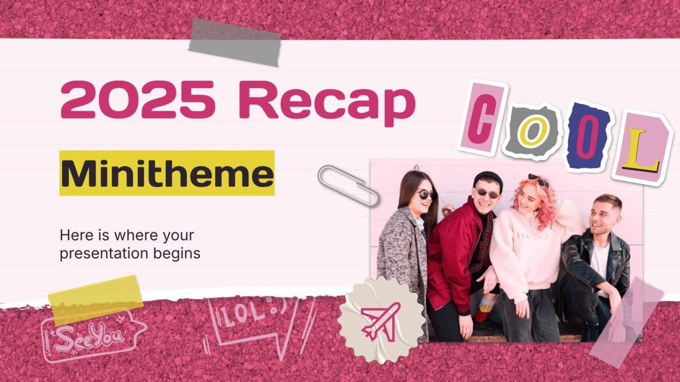 2025 Recap Minitheme | Google Slides & PowerPoint