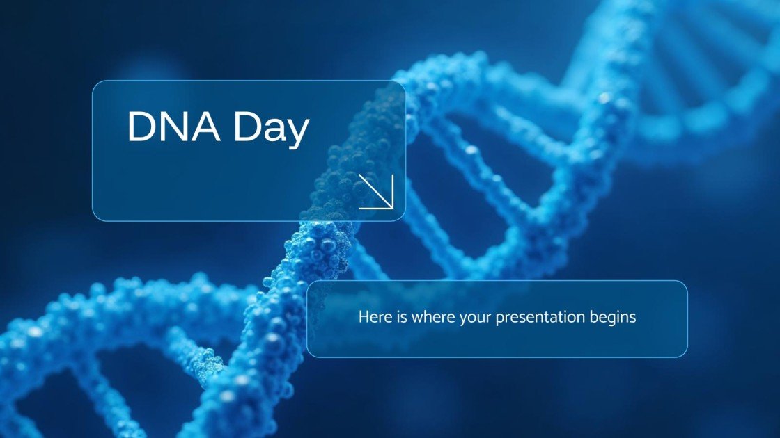 Free templates about DNA for Google Slides and PowerPoint