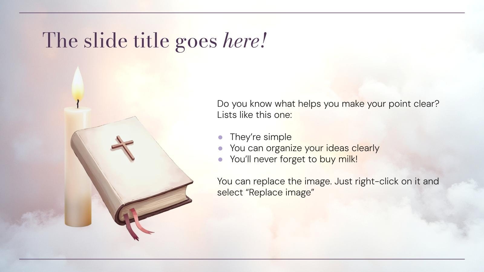 The Bible Presentation