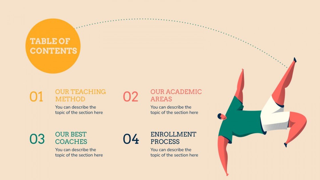 Physical Education Center Google Slides and PowerPoint Template