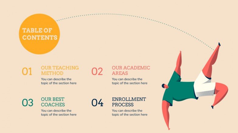 Physical Education Center Google Slides and PowerPoint Template