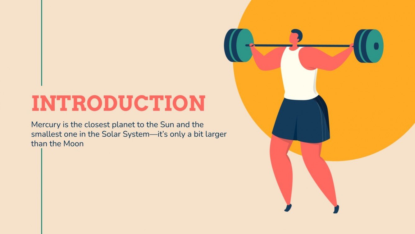 Physical Education Center Google Slides and PowerPoint Template