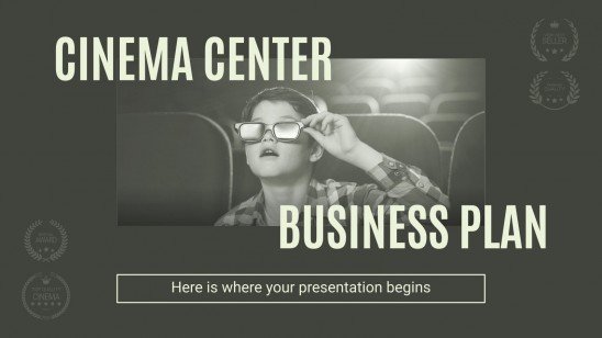 Cinema Backgrounds Google Slides and PowerPoint Template