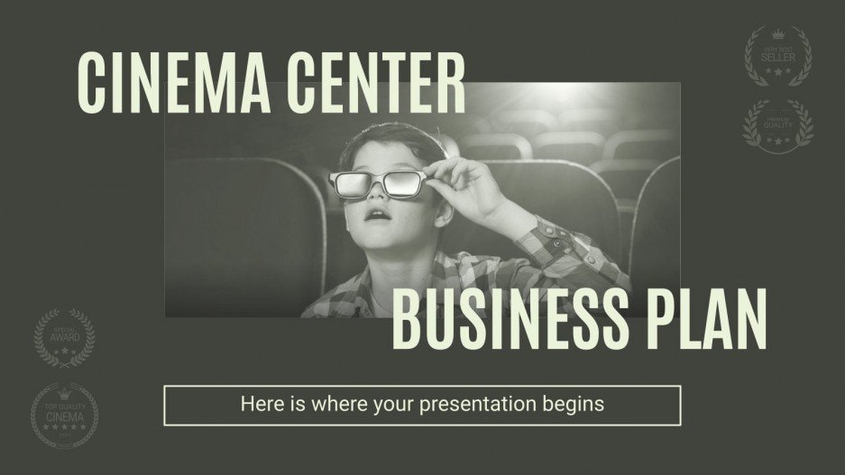 Free Cinema templates for Google Slides and PowerPoint