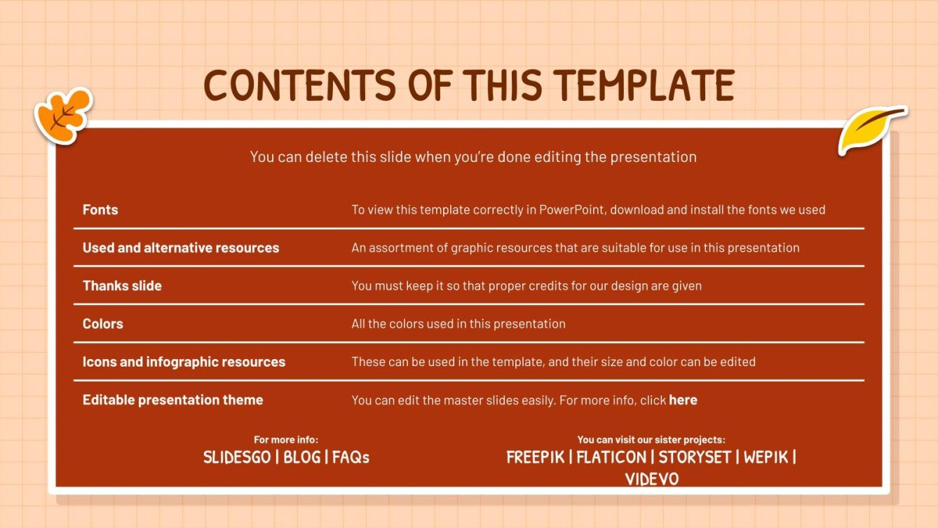 November Daily Calendar 2025 | Google Slides & PPT