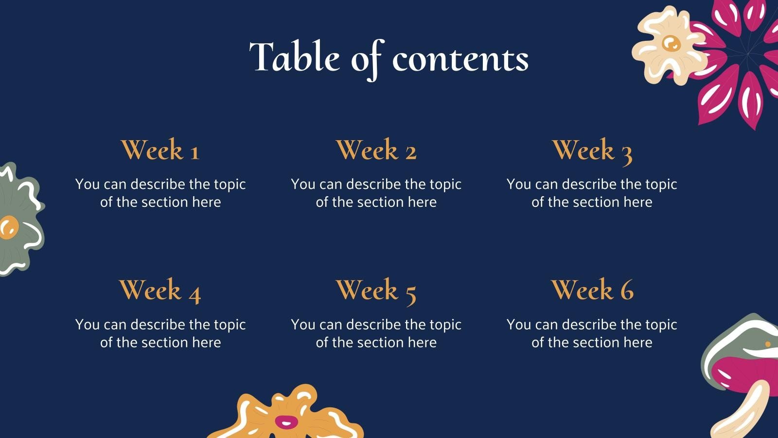 October Daily Calendar 2025 | Google Slides & PowerPoint