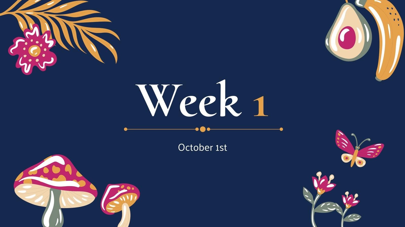 October Daily Calendar 2025 | Google Slides & PowerPoint