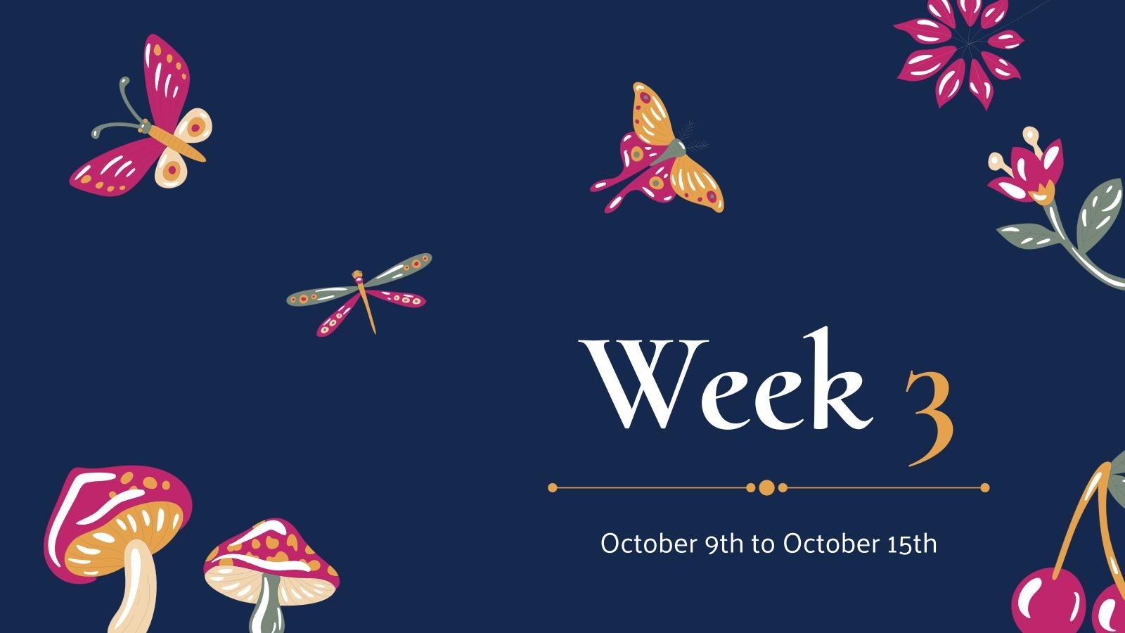 October Daily Calendar 2025 | Google Slides & PowerPoint