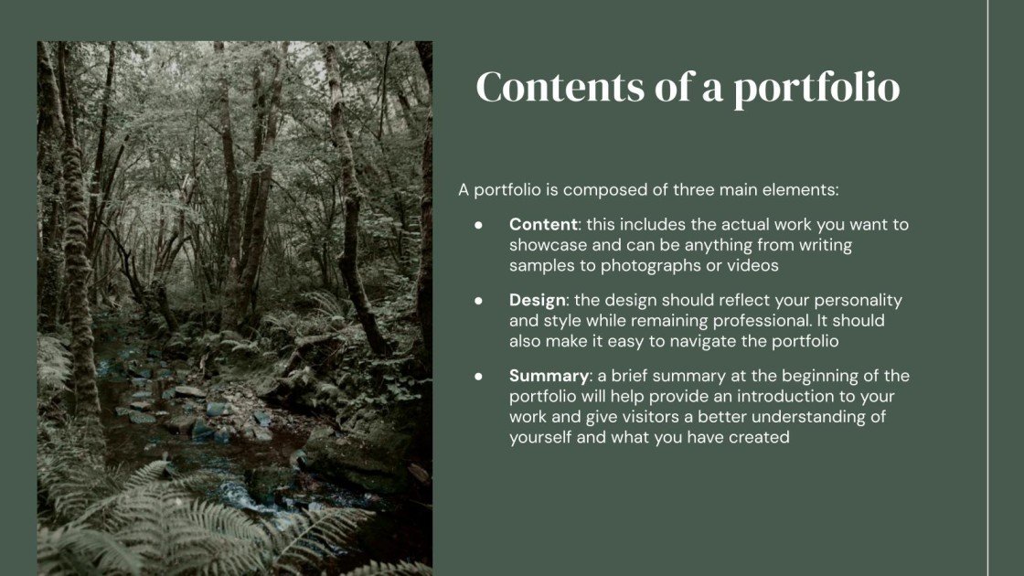 Sage Green Palette Portfolio